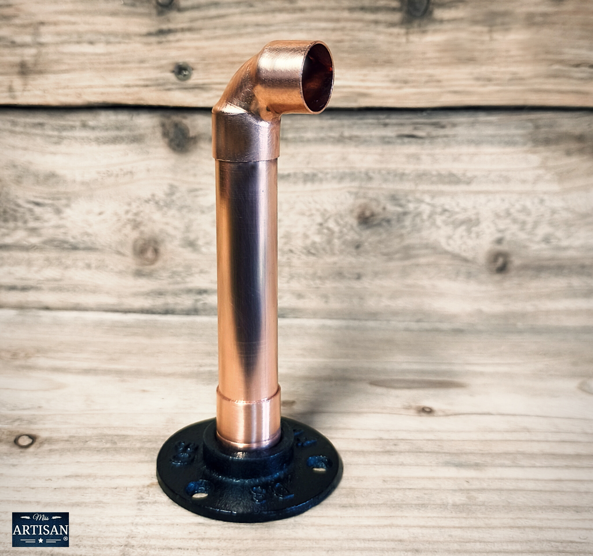 Extended 22mm Copper Pipe Elbow Flange Wall Floor Pipe Mount – Miss ...
