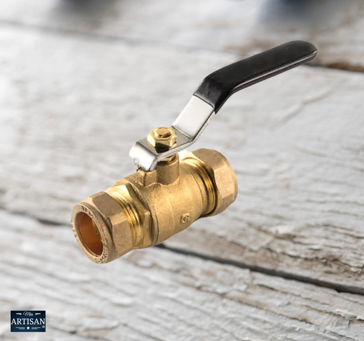 22mm / 15mm Black Lever Ball Valves – Miss Artisan Ltd