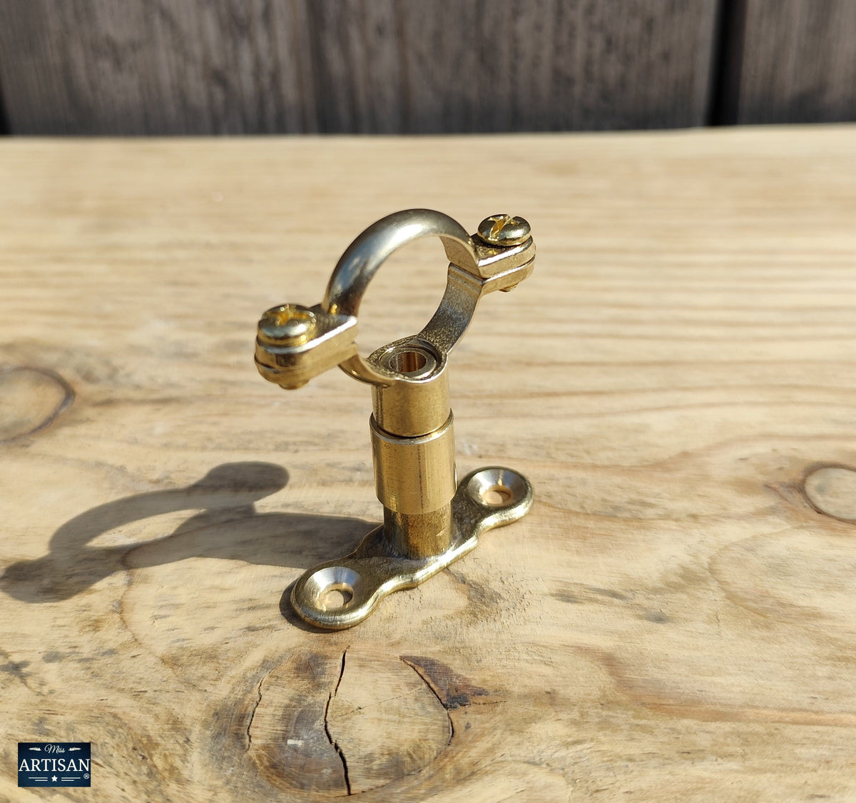 Extended Brass Wall Pipe Bracket - 15mm - 22mm - 28mm - 35mm – Miss ...