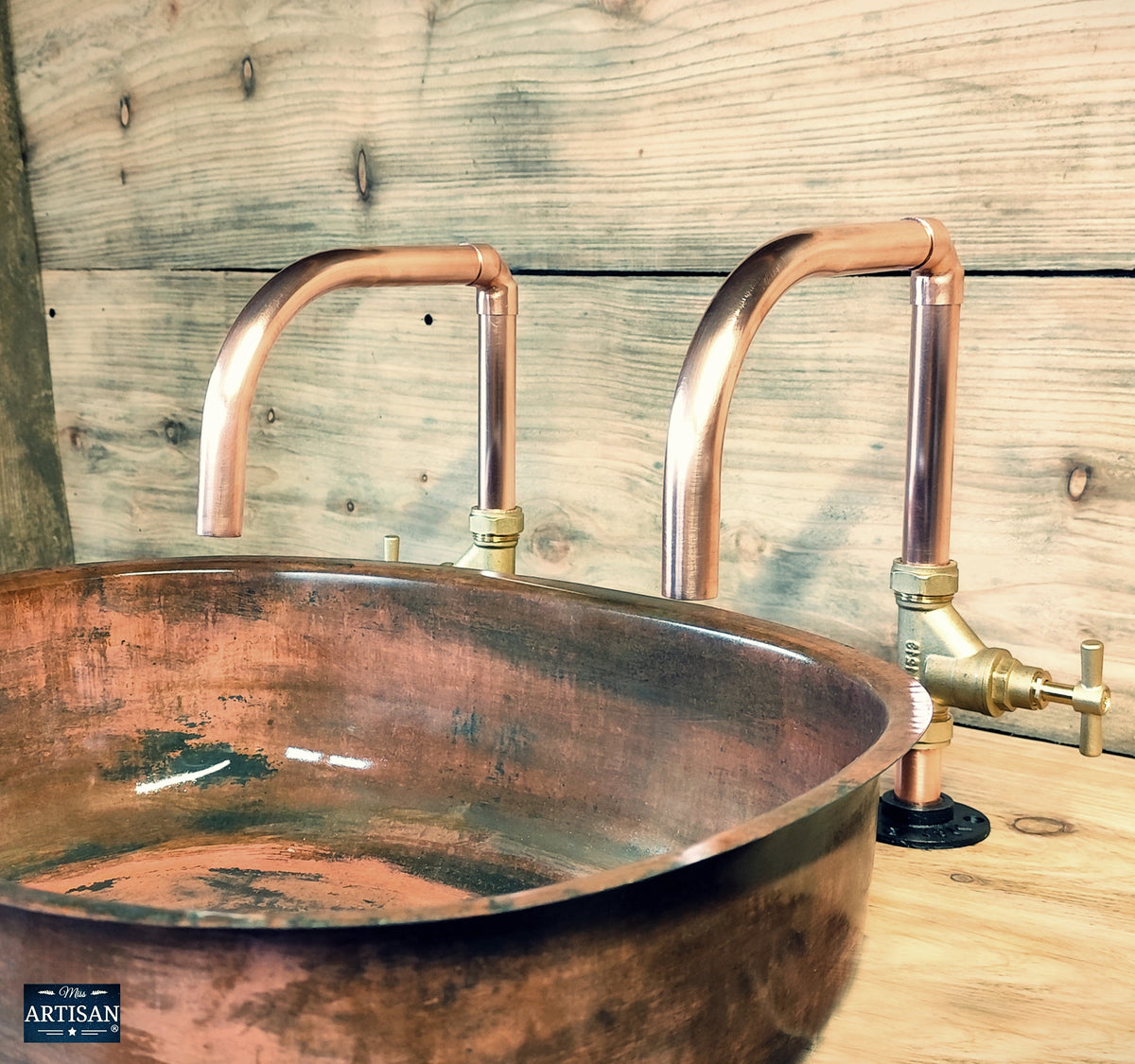 Single Copper Faucet Tap - Fixed Spout – Miss Artisan Ltd