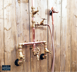 Indoor / Outdoor Handmade Pure Copper Showers – Miss Artisan Ltd