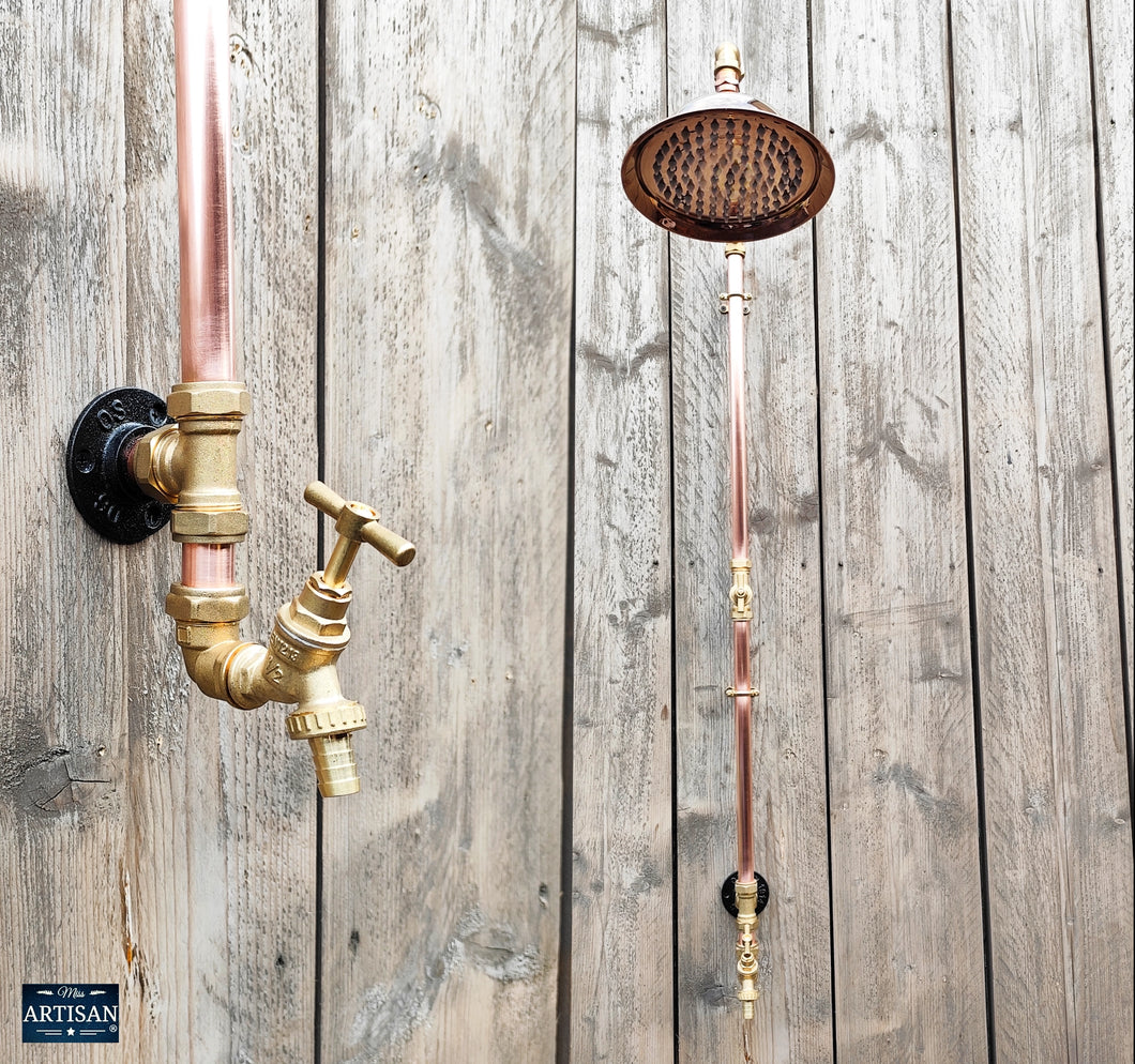 Indoor / Outdoor Handmade Pure Copper Showers – Miss Artisan Ltd