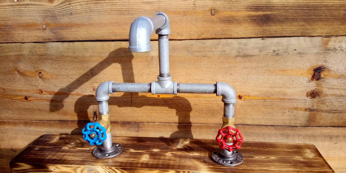 Galvanized Cast Iron Pipe Mixer Taps – Miss Artisan Ltd