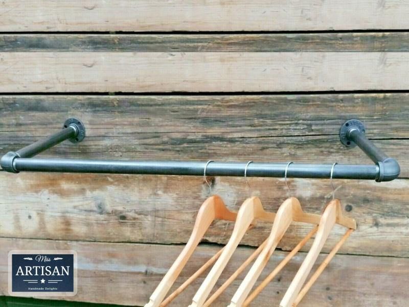 Cast Iron / Steel Clothes Rail - Wall Mounted – Miss Artisan Ltd