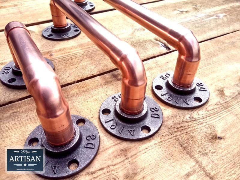 Copper Pipe Handles / Grab Bars – Miss Artisan Ltd