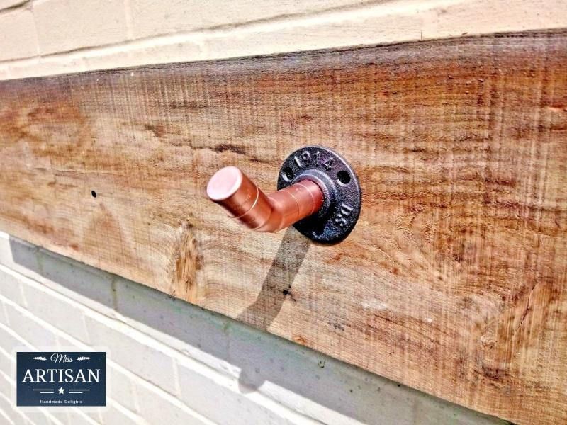 Angled Copper Pipe Hook – Miss Artisan Ltd